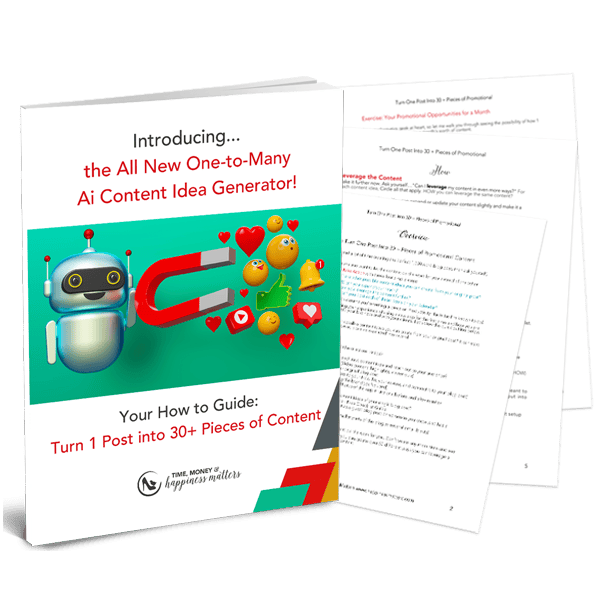 How to Turn 1 Post into 30+ Content Pieces using our AI Idea Generator!